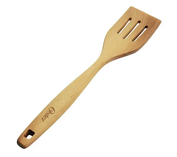 OSTER Acacia Wood Slotted Turner Cooking Utensi L - One-color