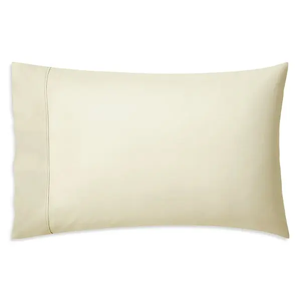 Donna Karan New York Home 700tc Luxe Egyptian Cotton Standard Pillowcase, Pair - Cement
