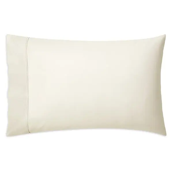 Donna Karan New York Home 700tc Luxe Egyptian Cotton Standard Pillowcase, Pair - Ivory