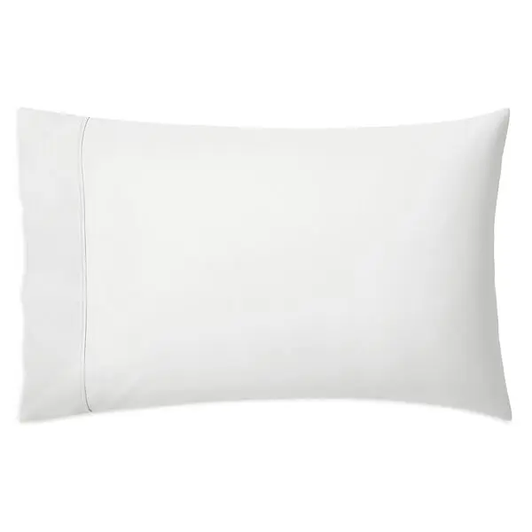 Donna Karan New York Home 700tc Luxe Egyptian Cotton Standard Pillowcase, Pair - White