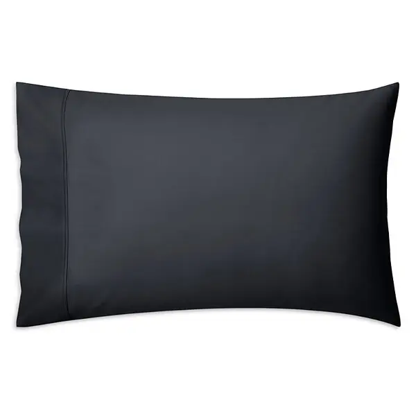 Donna Karan New York Home 700tc Luxe Egyptian Cotton King Pillowcase, Pair - Black