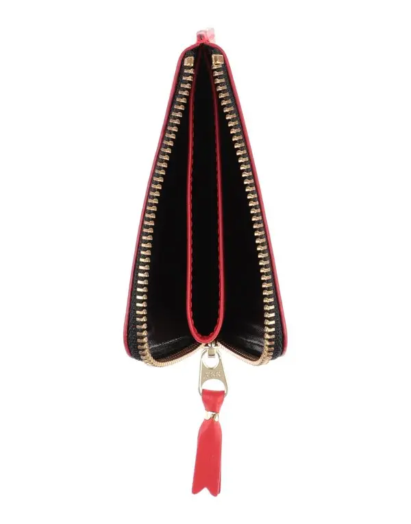 Comme Des Garçons Coin Purse Leather - Red