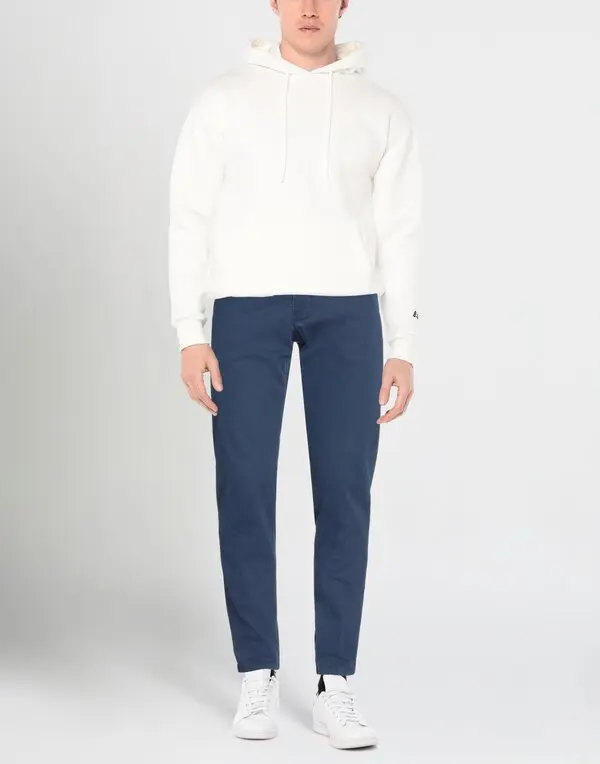 LIU •JO MAN Solid Cotton-blend Casual Trousers