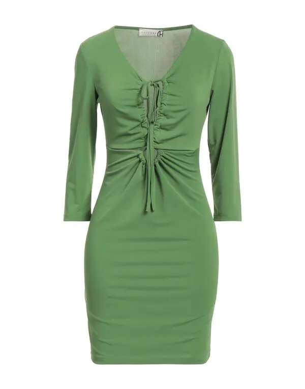 HAVEONE Mini Dress - Green