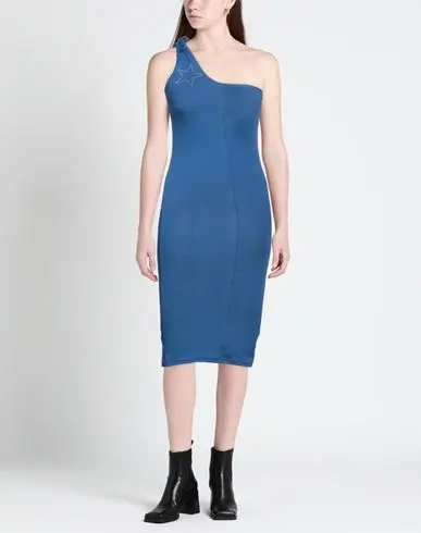 MANGANO Midi Bodycon Dress - Navy