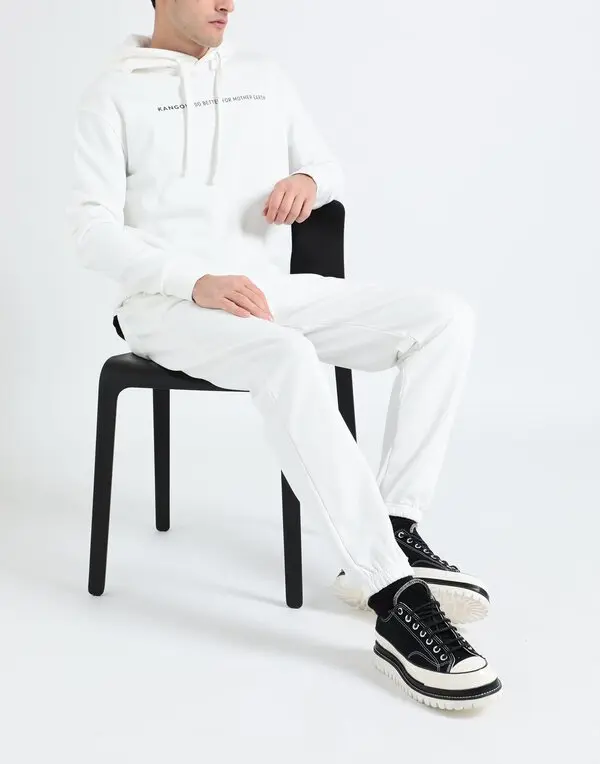 KANGOL Organic Cotton Sweatshirt - Off White
