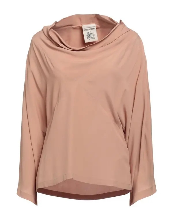 SEMICOUTURE Crepe Top - Pink