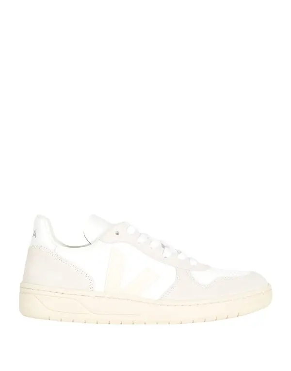 VEJA V- Leather Sneakers - White
