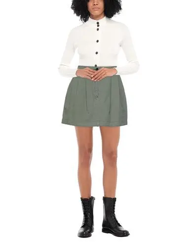 DEPARTMENT 5 Mini Flared Cotton Skirt - Green