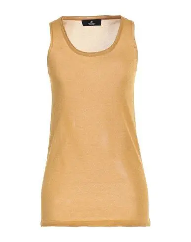 COMPAGNIA ITALIANA Sleeveless Knit Top - Yellow