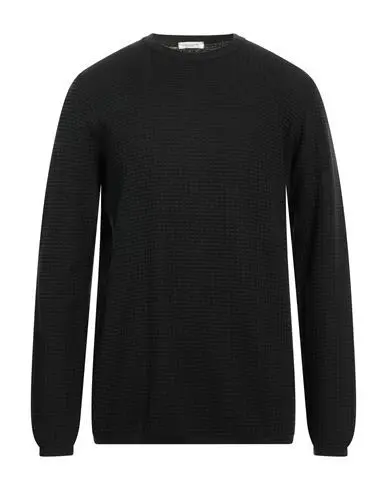 PAOLO PECORA Knitted Cotton Sweater - Black