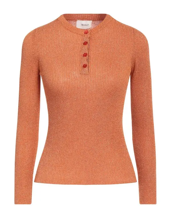 VICOLO Knitted Lame Sweater