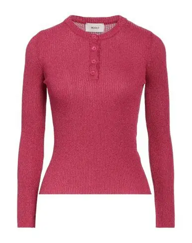 VICOLO Knitted Lame Sweater - Pink