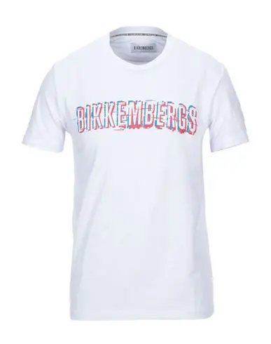 BIKKEMBERGS T-shirt Size Cotton, Elastane