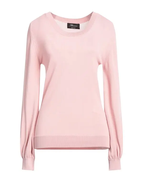 Blumarine Sweater In Viscose And Polyamide - Pink