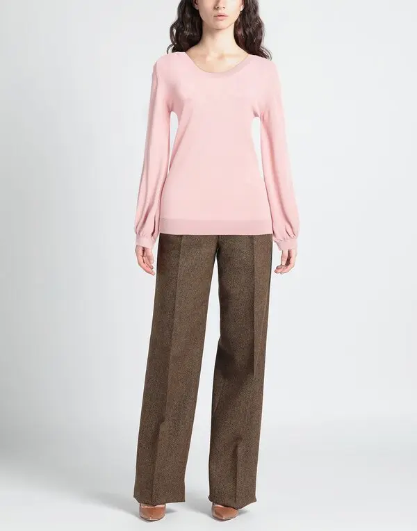Blumarine Sweater In Viscose And Polyamide - Pink