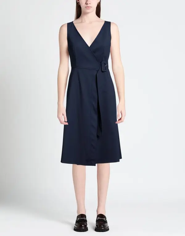 KATIA GIANNINI Midi Dress - Navy Blue