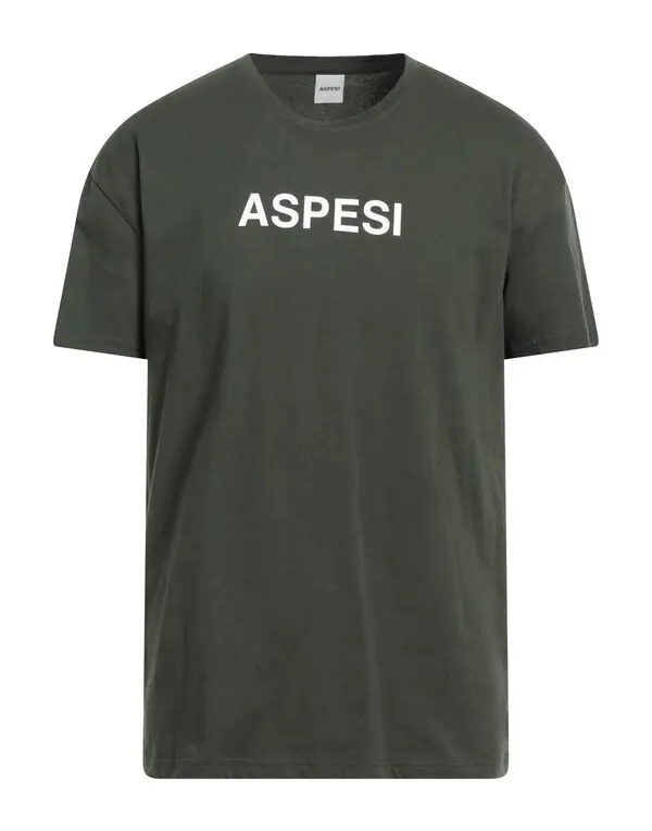 Aspesi T-shirt Military Size Cotton - Green
