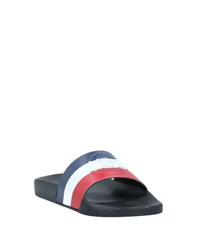Moncler Rubber Pool Slides - Blue
