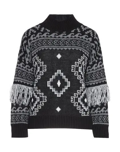 ANGELA MELE MILANO Turtleneck Knit Top