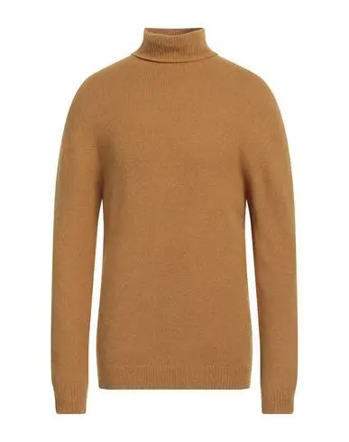 Alpha Studio Turtleneck Knit Pullover - Mustard