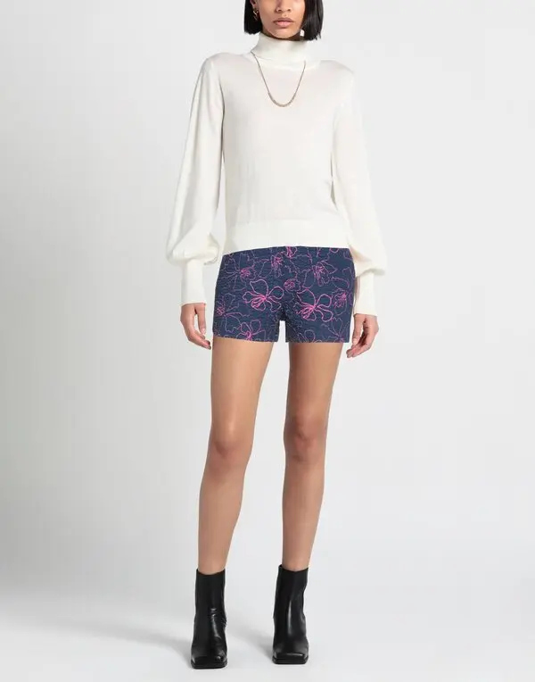 Cacharel Straight Leg Hawaiian Design Shorts