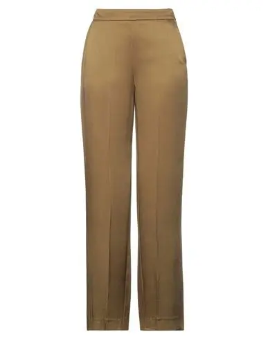 Malìparmi Wide-leg Pants In Acetate And Viscose - Green