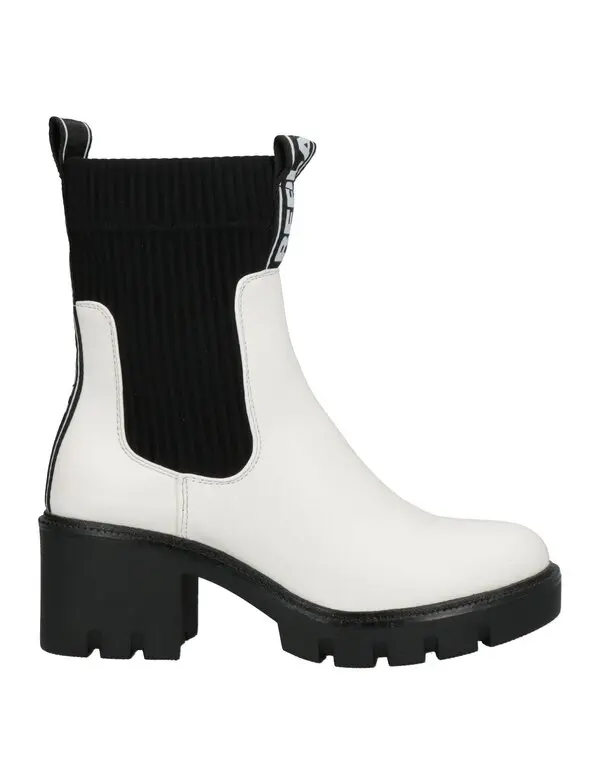 REPLAY Ankle Boots In Leather And Textile Fibers