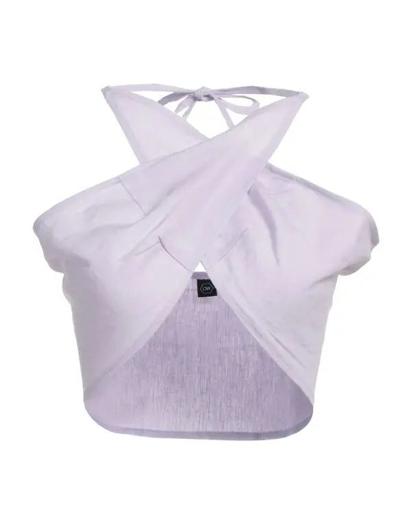 OW Woven Wrap Top