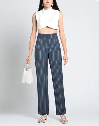 Belstaff Striped High-waisted Pants