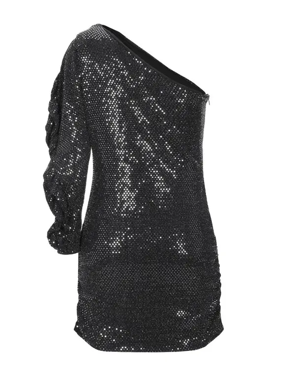 CINQUE One-shoulder Sequin Mini Dress