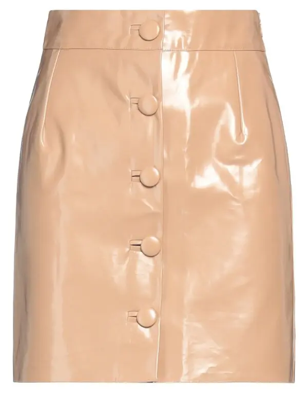 MVP WARDROBE Maria Vittoria Paolillo Mvp Coated Mini Skirt