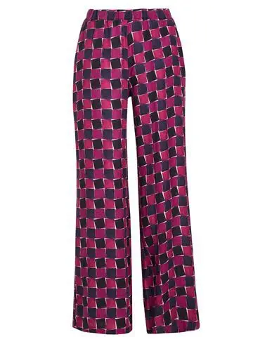 8 BY YOOX Printed Linen Wide Leg Pants