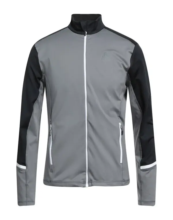 ODLO Solid Sweatshirt With Zip Closure