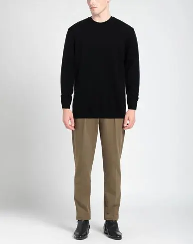 LIU •JO MAN Wool Crewneck Sweater - Black