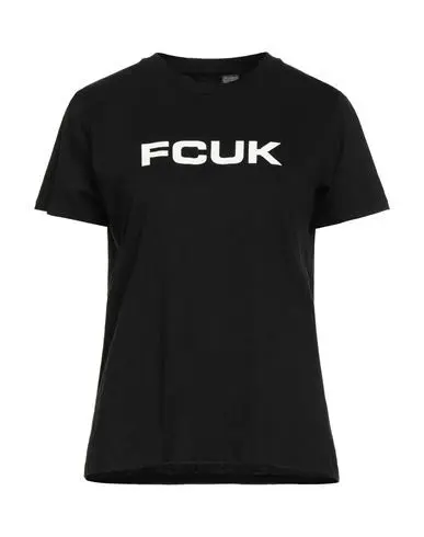 French Connection Cotton Logo T-shirt - Black
