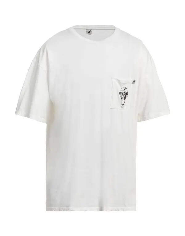 KANGOL T-shirt Size Cotton