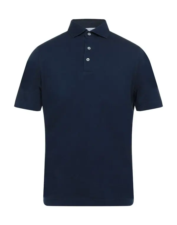 FILIPPO DE LAURENTIIS Polo Shirt Midnight Size Cotton