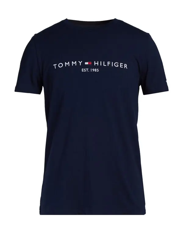 Tommy Hilfiger Tommy Logo T-shirt T-shirt Size Cotton - Navy