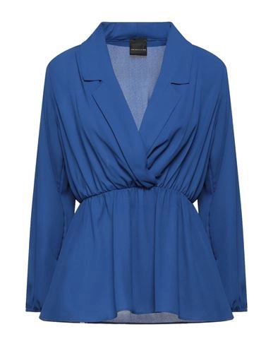MARC ELLIS Peplum Top - Blue