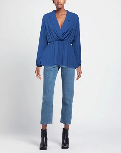 MARC ELLIS Peplum Top - Blue