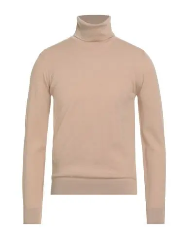 Alpha Studio Turtleneck Size Merino Wool - Beige