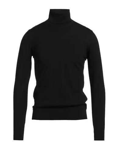 Alpha Studio Turtleneck Merino Wool - Black