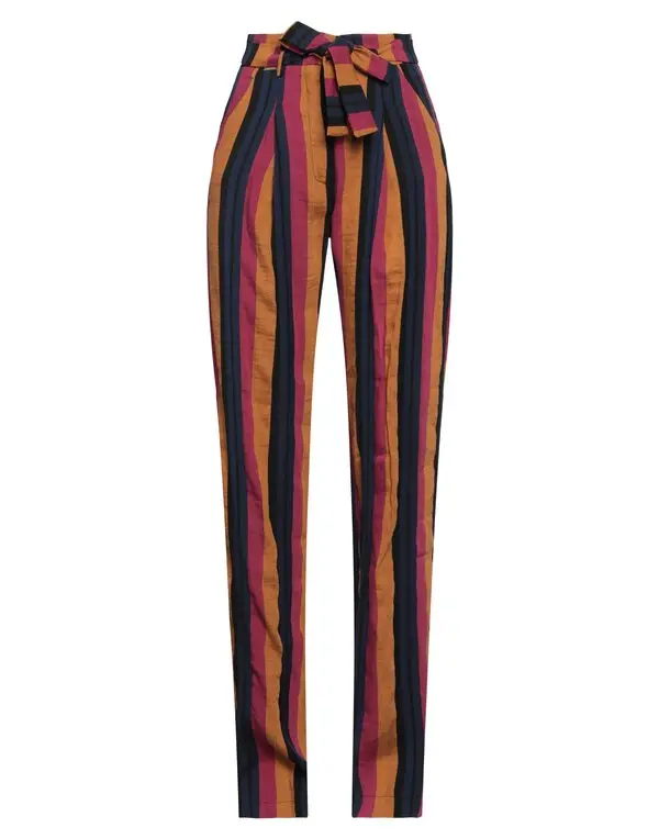 MICHAEL COAL Striped Straight-leg Pants