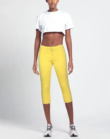 ELISA CAVALETTI BY DANIELA DALLAVALLE Elisa Cavaletti Slim-leg Pants - Yellow