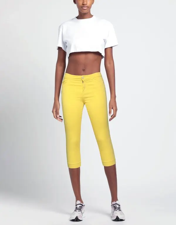 ELISA CAVALETTI BY DANIELA DALLAVALLE Elisa Cavaletti Slim-leg Pants - Yellow