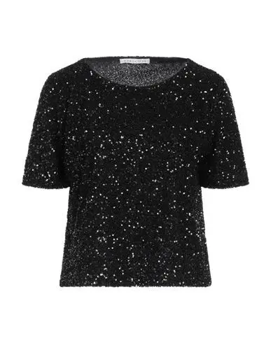 CARACTÈRE Sequin-embellished Tulle Top - Black