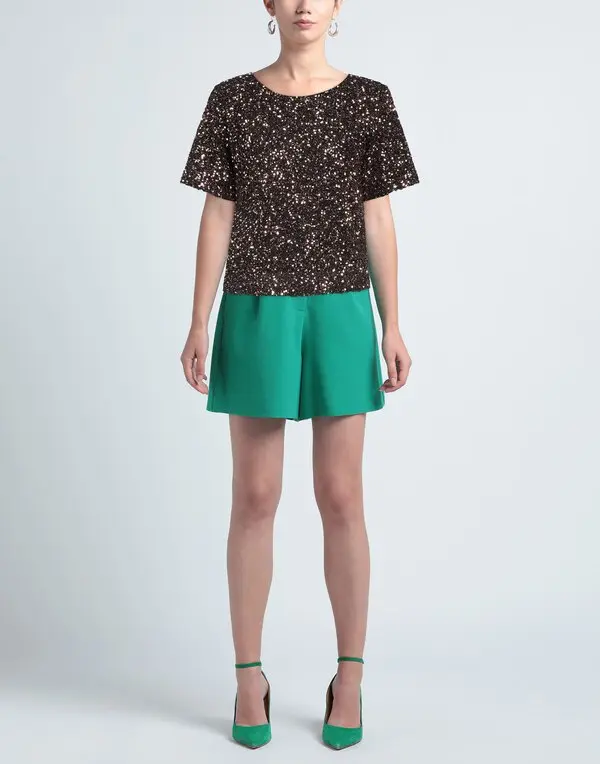 CARACTÈRE Sequin-embellished Tulle Top
