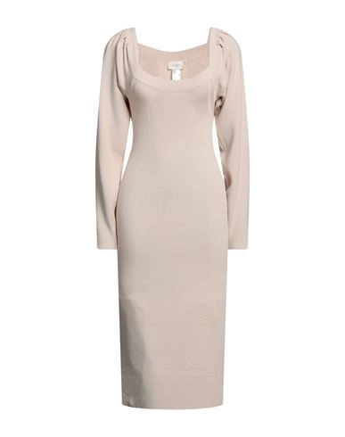 VICOLO Midi Dress - Beige