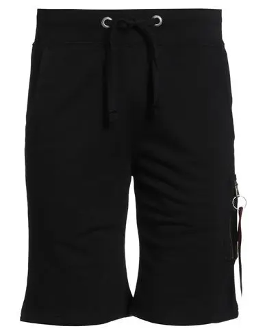 Alpha Industries French Terry Bermuda Shorts - Black